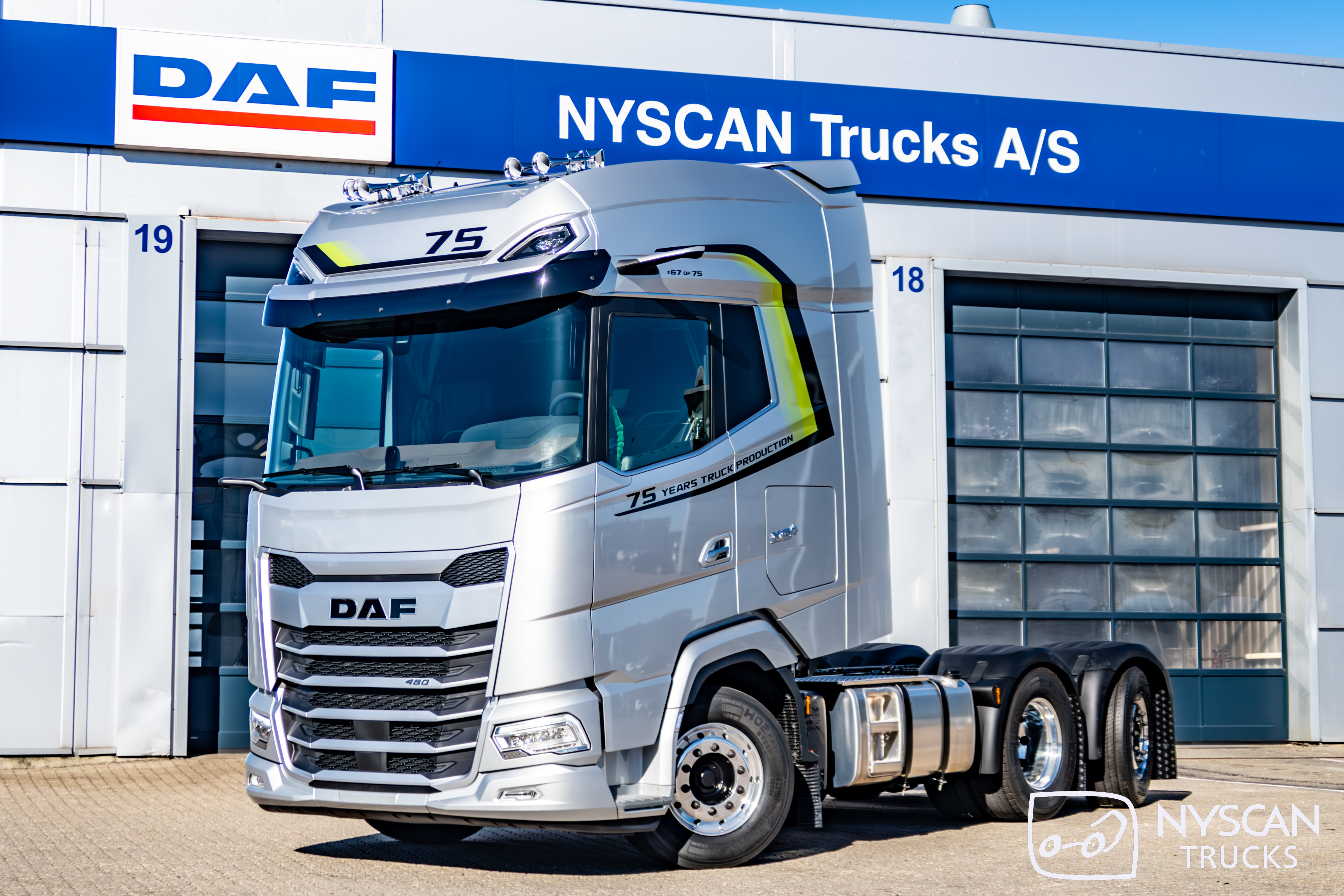 DAF XG+ 480 FTN 6x2*4 "Jubilee-Edition" 67/75 - Nyscan Trucks A/S